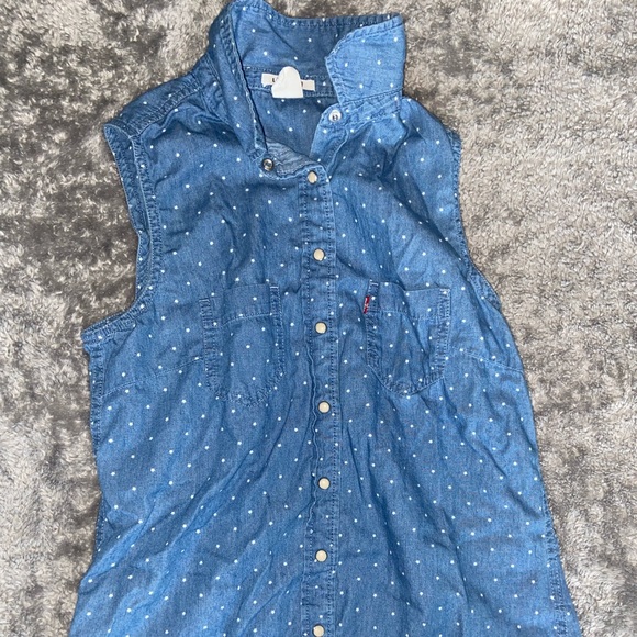 Levi's | Tops | Stars Denim Levis Shirt | Poshmark